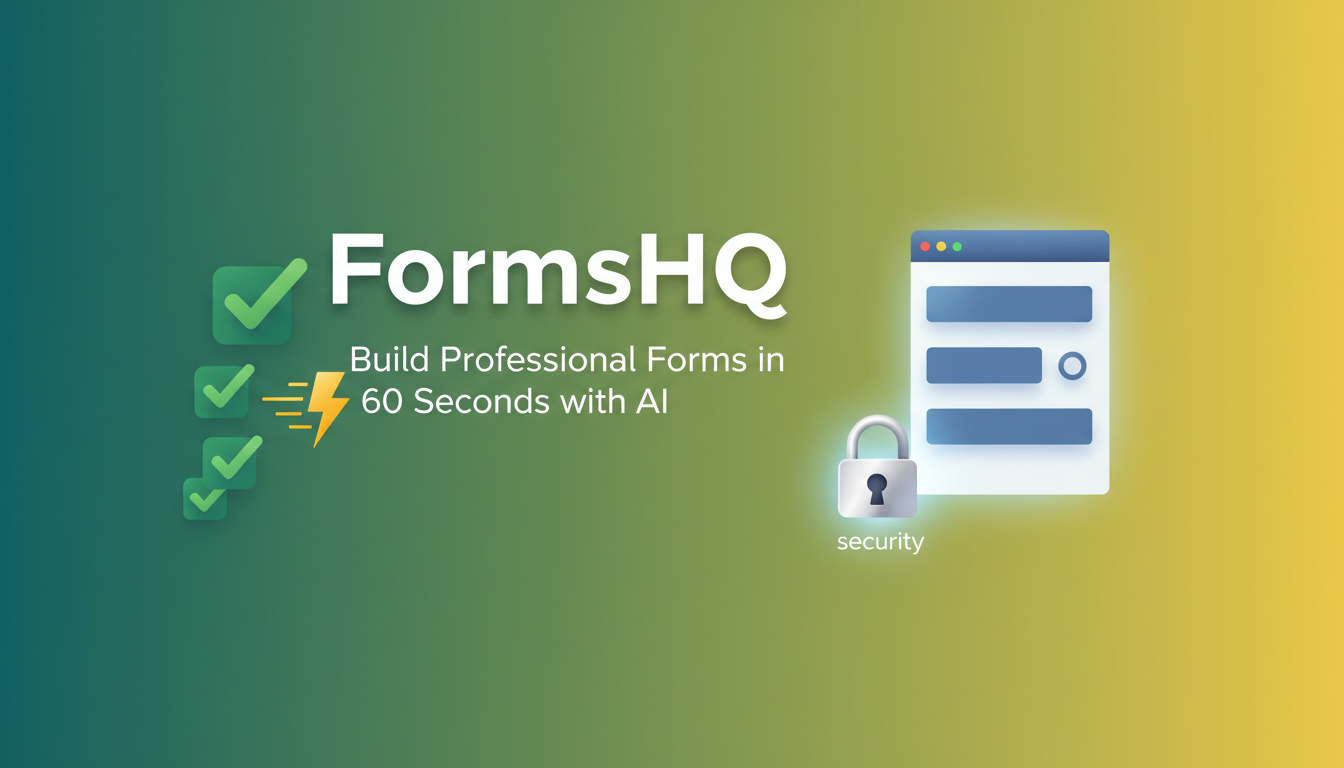 FormsHQ — Professional AI Form Builder | Legal Intake, Client Forms & E ...